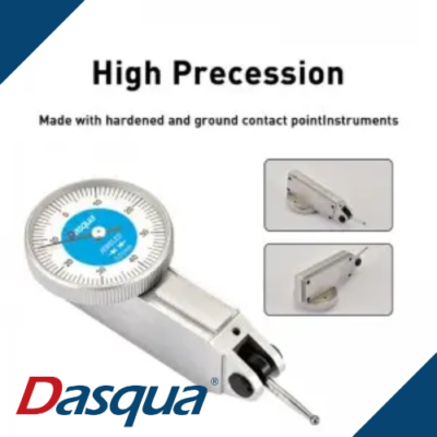 DASQUA High Precision Satin Chorme-Finished Dial Test Indicator With ...