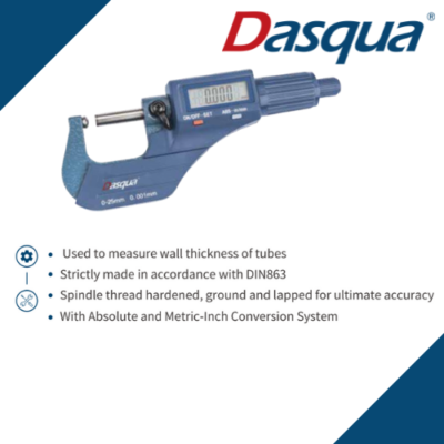 DIGITAL SPHERICAL ANVIL TUBE MICROMETER - มีดกลึง ชลบุรี TOOLS SHOP