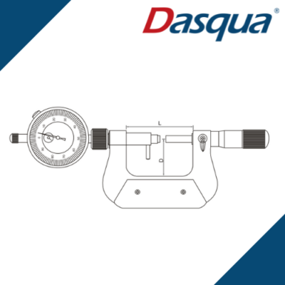 MICROMETER WITH DIAL INDICATOR - มีดกลึง ชลบุรี TOOLS SHOP