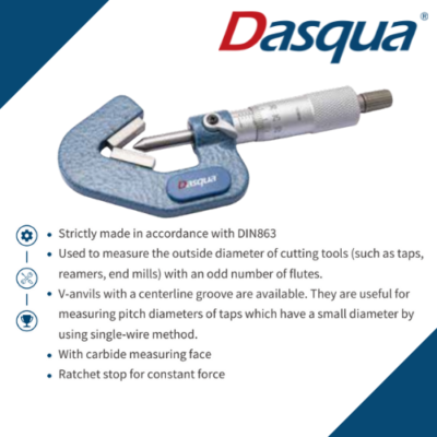 V-ANVIL MICROMETER - มีดกลึง ชลบุรี TOOLS SHOP